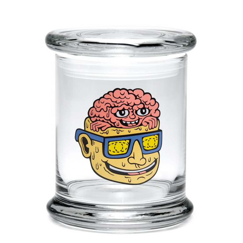Pop-Top Jar - Head Popper - 420 Panda distribution