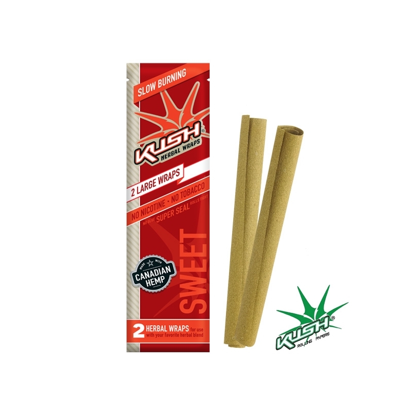 KUSH HEMP WRAPS SWEET - 420 Panda distribution
