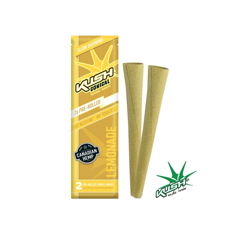 15x2 (KS) KUSH HERBAL CONES LEMONADE - 420 Panda distribution
